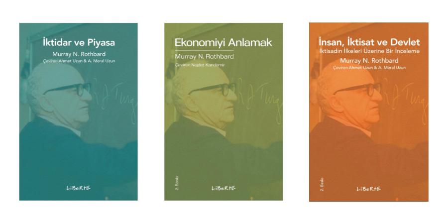 Murray Rothbard Seti (3 Kitap) - Murray N. Rothbard - Liberte Yayınlar